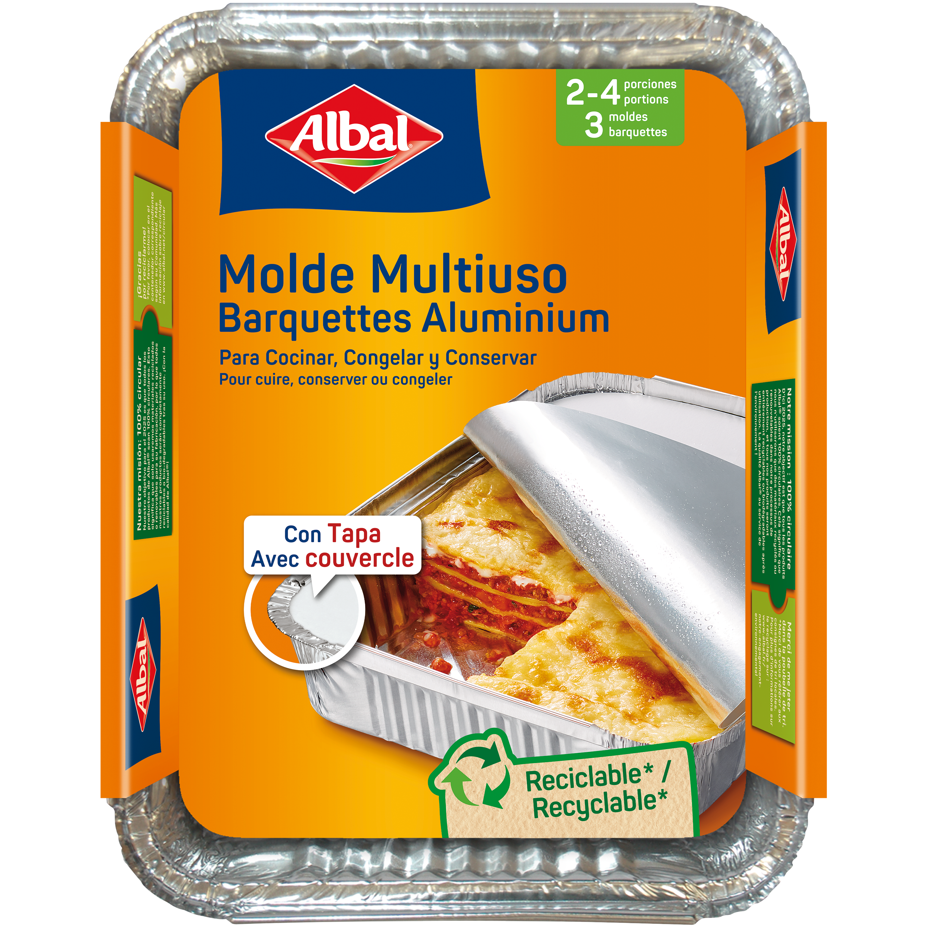 Barquettes Aluminium Albal® : polyvalentes et pratiques | Albal®