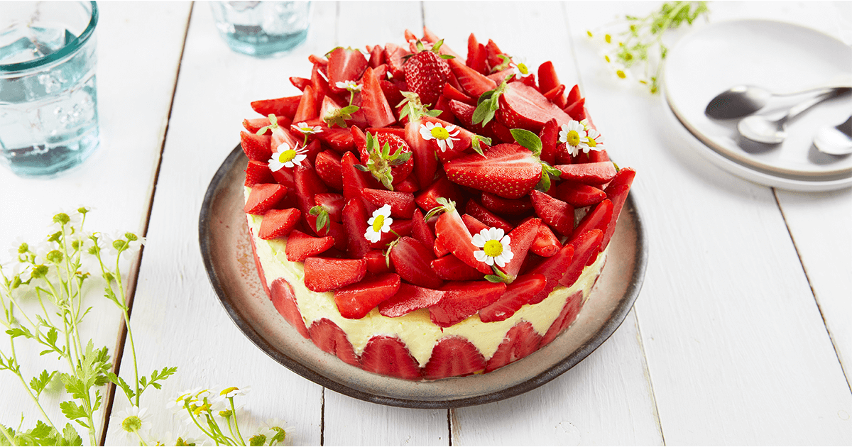 Recette du Fraisier à la Crème à la Vanille